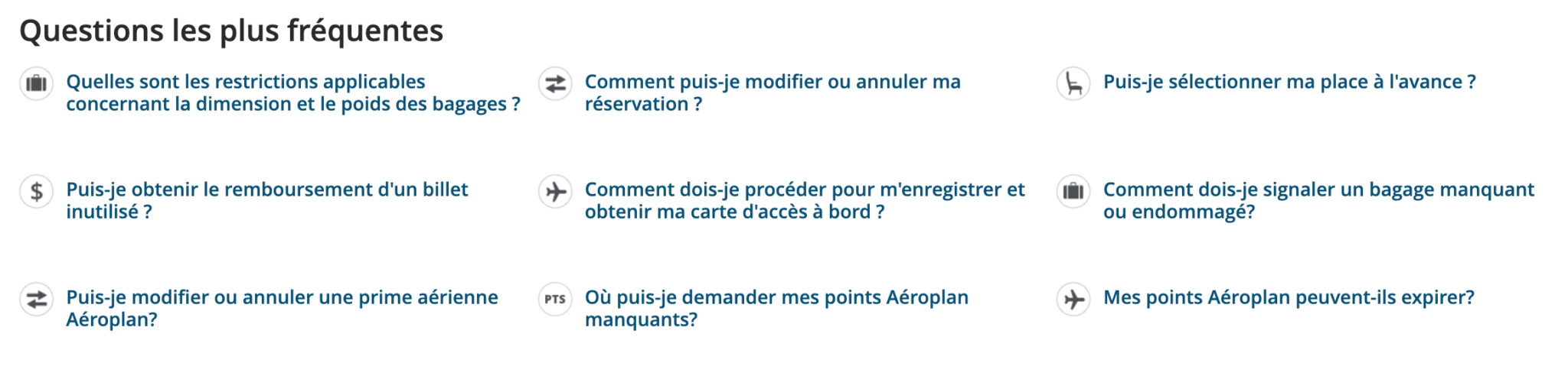 Air Canada : comment modifier mon billet / réservation ? - Assistance ...